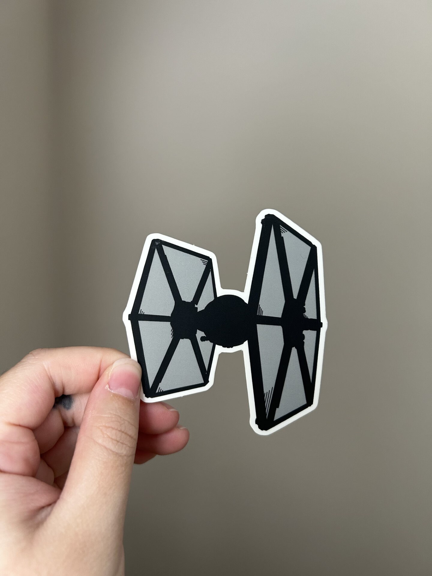 Tie Fighter Sticker Star Wars Sticker Gifts for Star Wars Lovers Dark ...