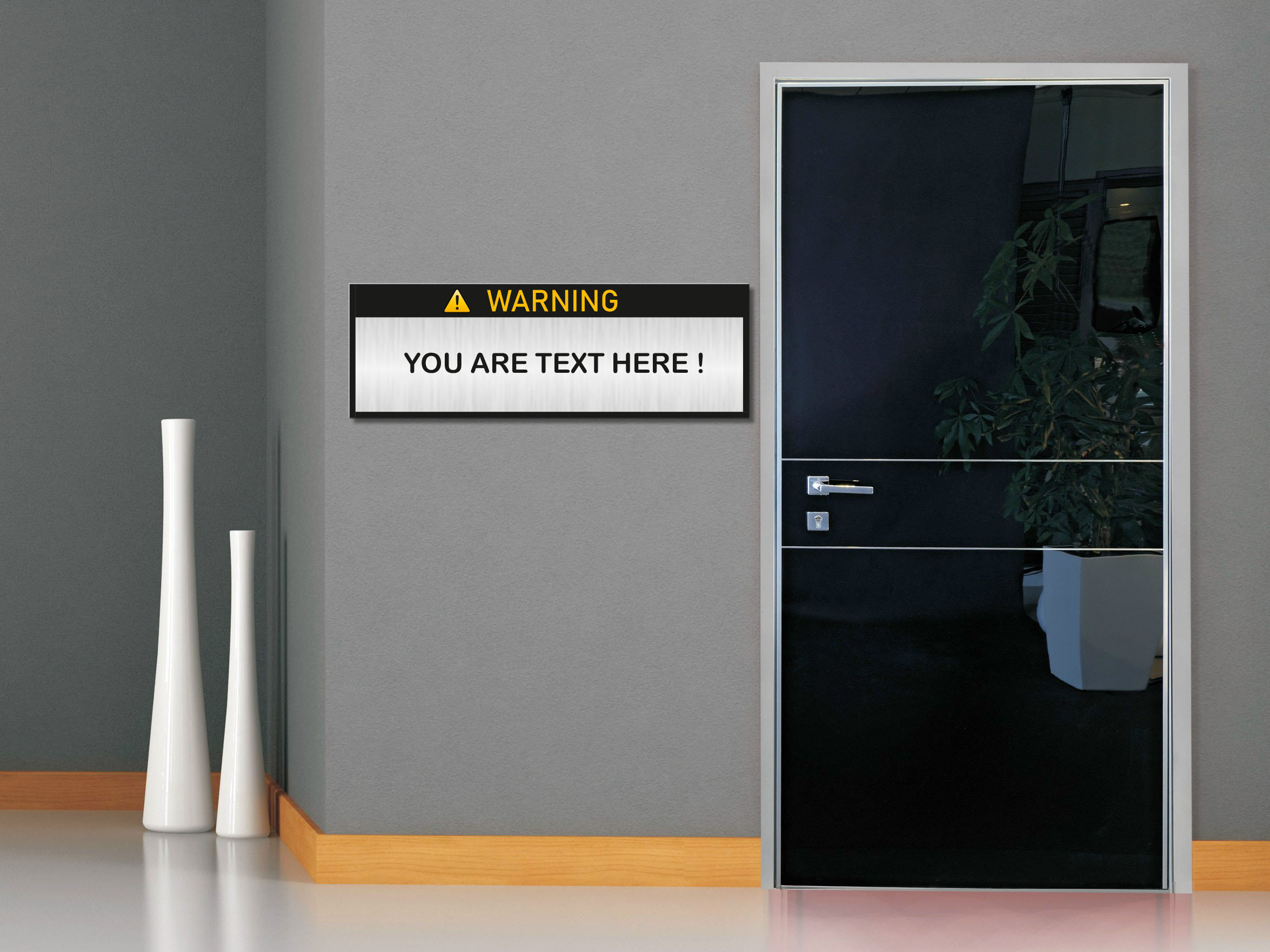 Aluminium Custom Warning Sign Custom Warning Tin Sign - Etsy