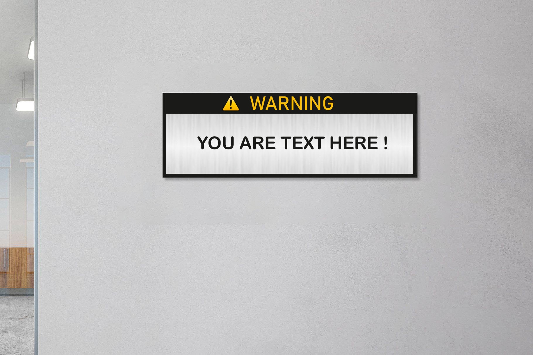 Aluminium Custom Warning Sign Custom Warning Tin Sign - Etsy