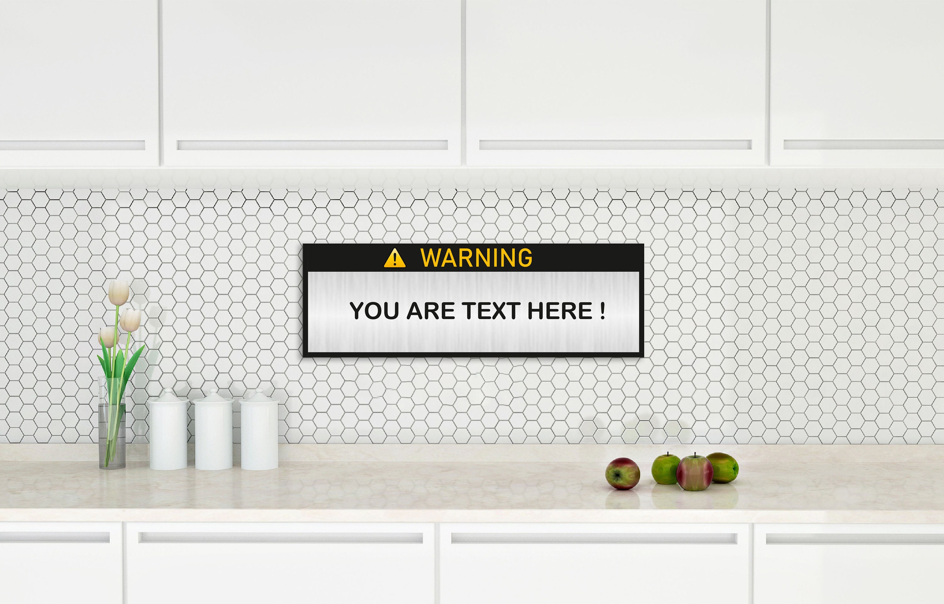 Aluminium Custom Warning Sign Custom Warning Tin Sign - Etsy