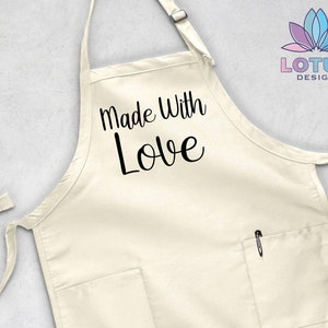 Personalized Apron, Logo Apron, Faux Glitter Apron, Cooking Apron ...
