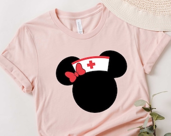 Personalized Nurse Minnie Decal / Doctor Hospital RN Hat Job - Etsy