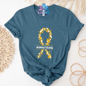 Gold Ribbon Shirt, Childhood Cancer Shirt, Cancer Shirt for Kids ...