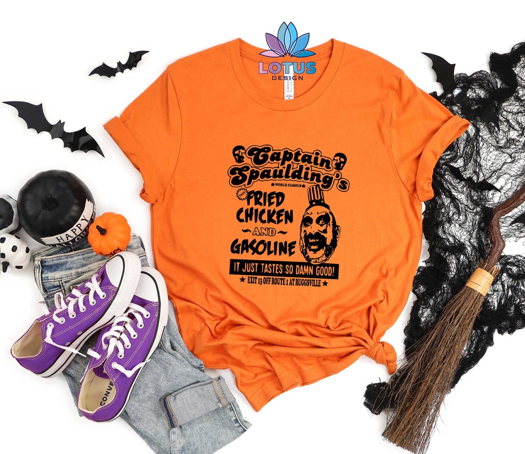 Captain Spaulding's Fried Chicken T-shirt, House of 1000 Corpses Shirt ...