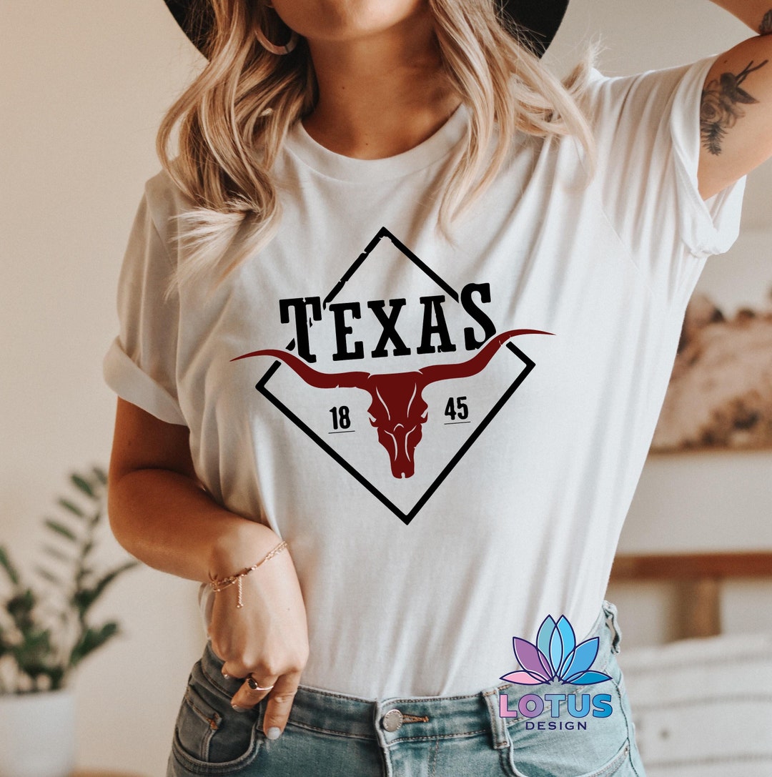 Texas 1845 T-shirt , Cute Texas T-shirt, Texas State T-shirt , Gift ...