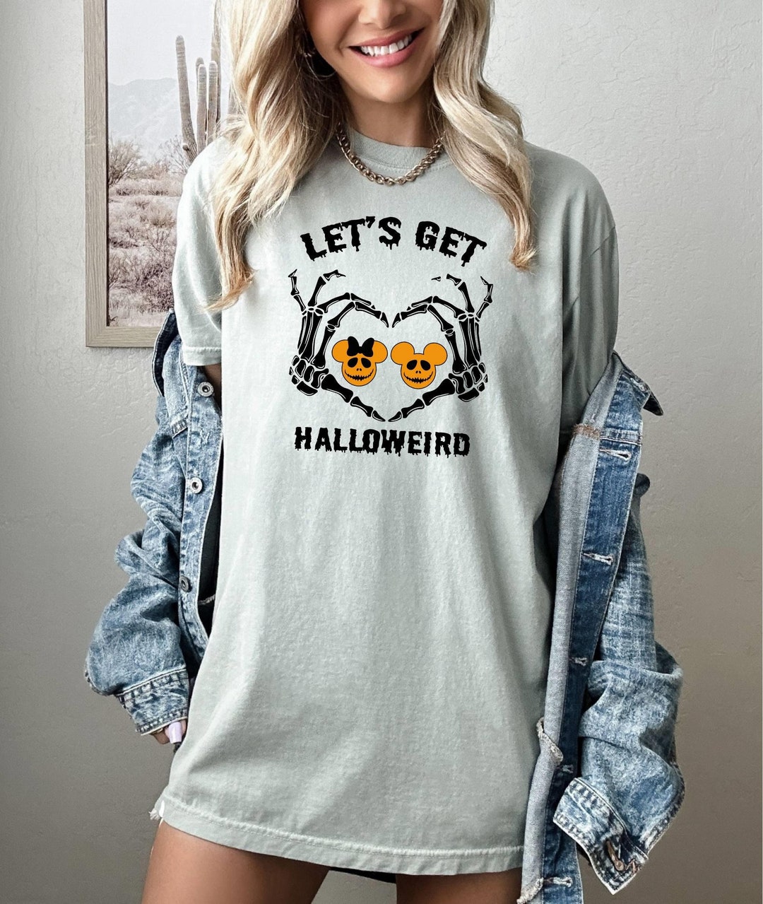 Let's Get Halloweird Shirt, Halloween Disney Tee, Comfort Colors ...