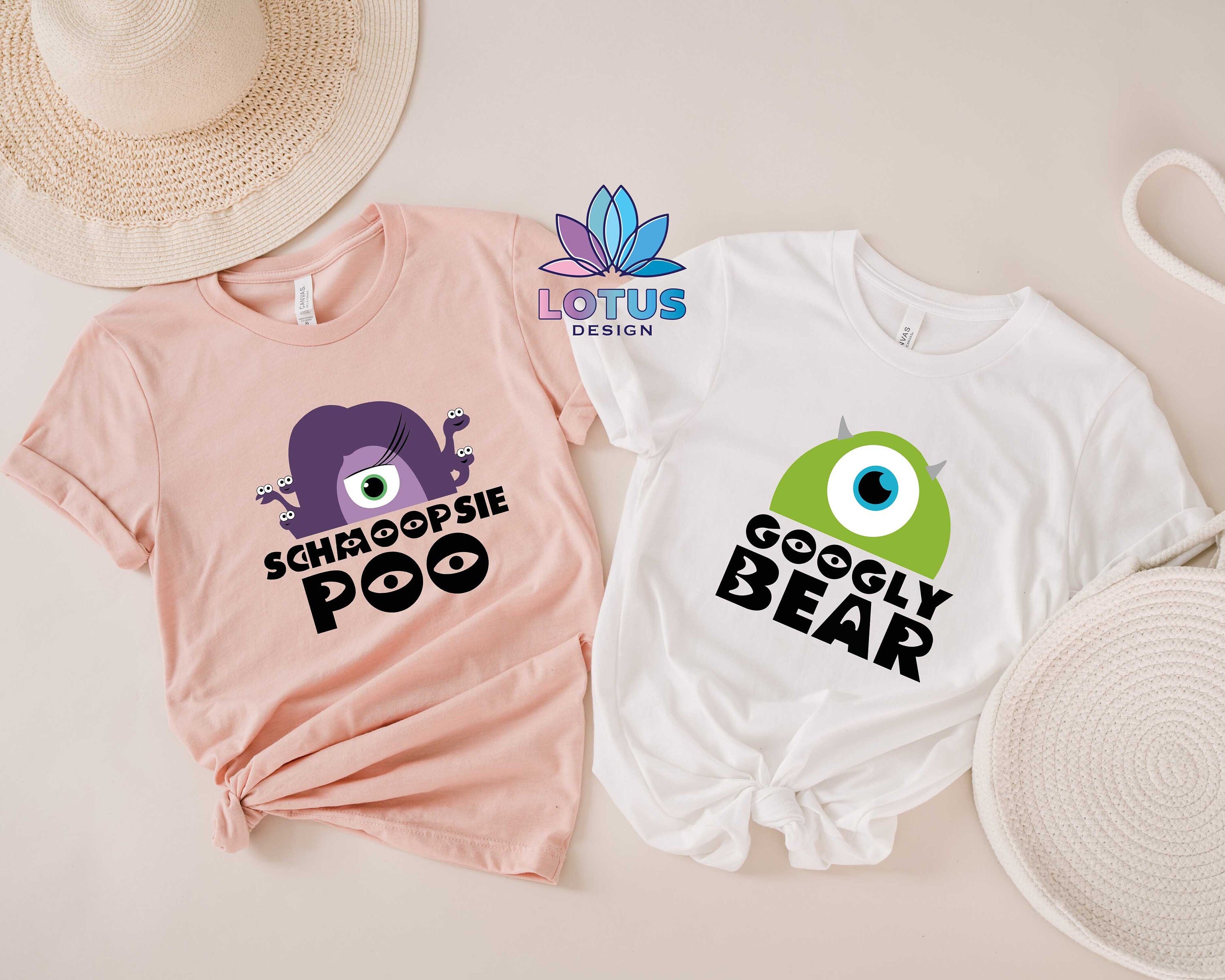 Googly Bear and Schmoopsie Poo Couple Shirts Mike and Celia - Etsy