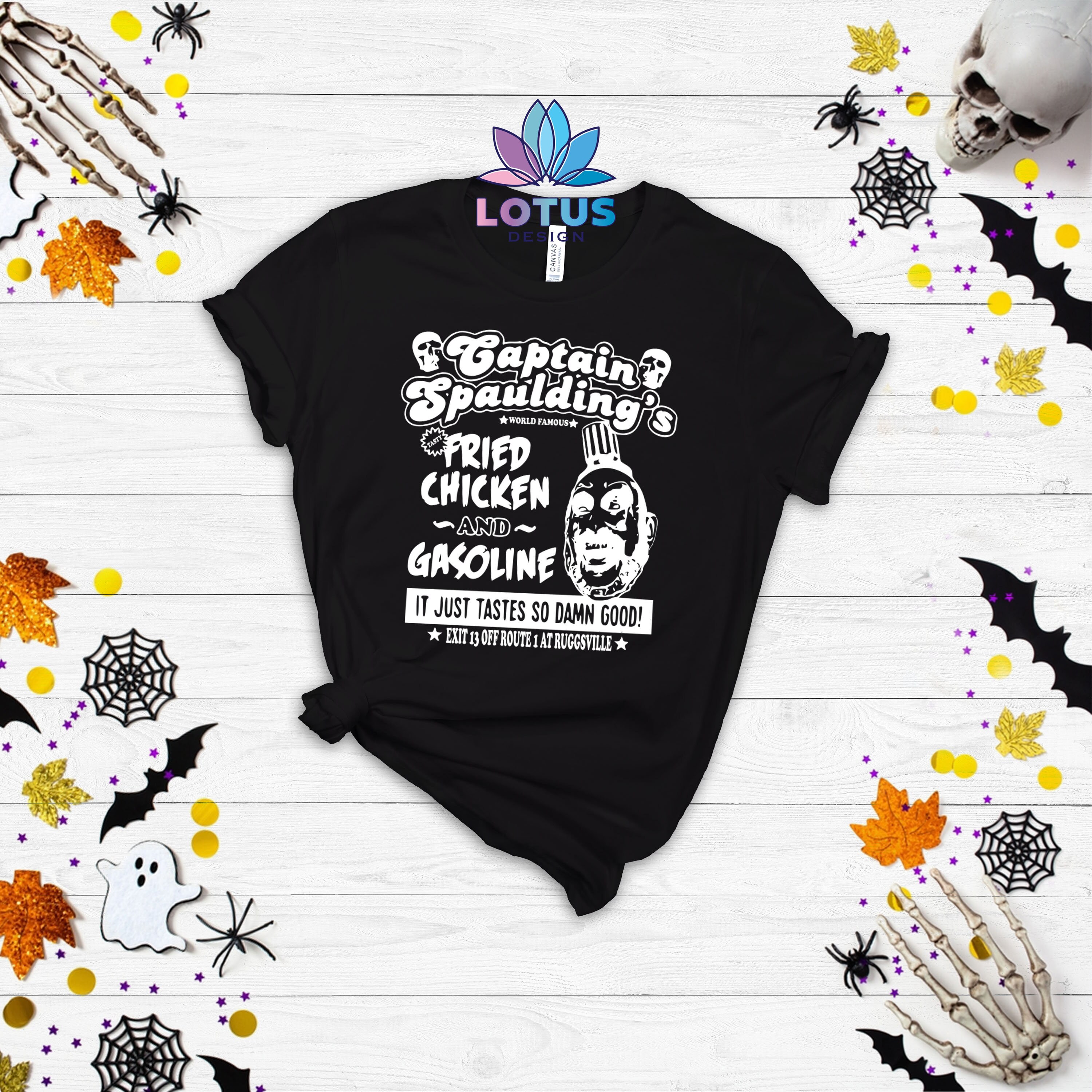 Captain Spaulding's Fried Chicken T-shirt, House of 1000 Corpses Shirt ...