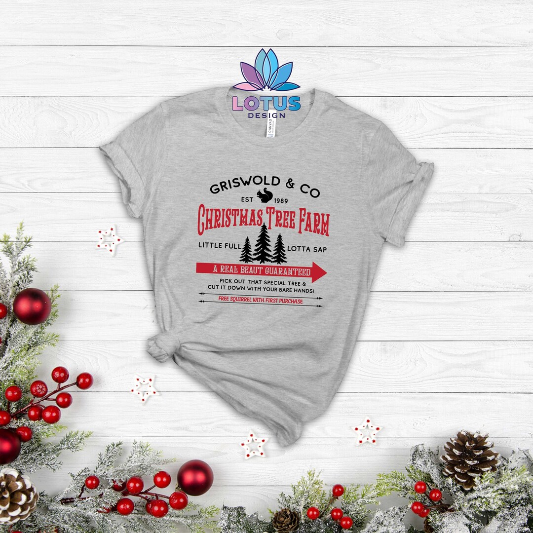 Christmas Tree Farm Shirt, Christmas Shirt, Cool Winter Shirt ...