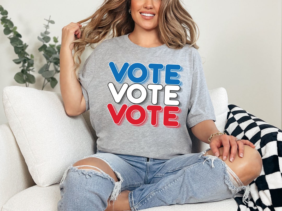 Vote Shirt, Election 2024 T-shirt, Political Campaign Tee, USA Election ...