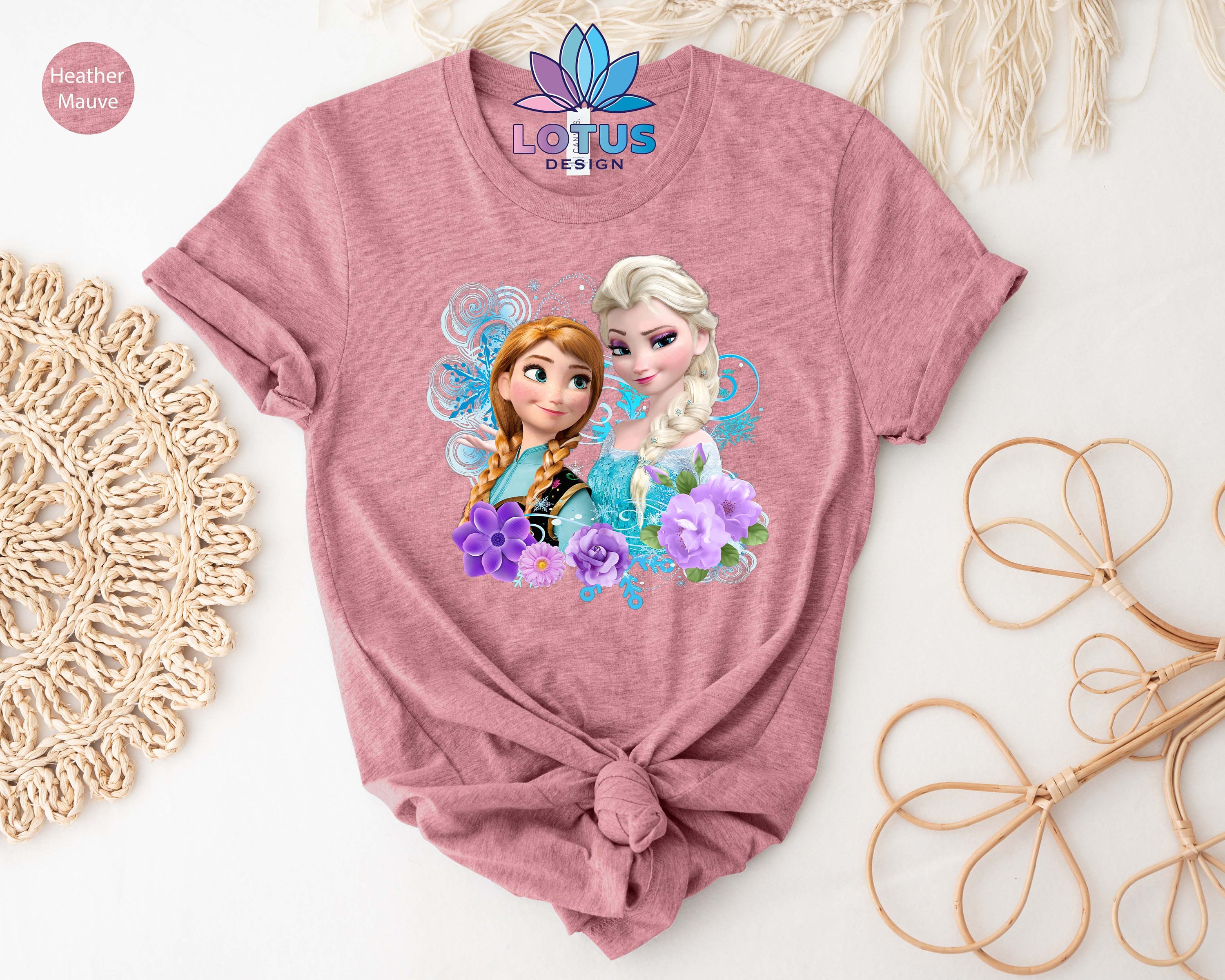 Frozen Sisters T-shirt, Disney Princess Shirt, Frozen Shirt, Elsa Shirt ...