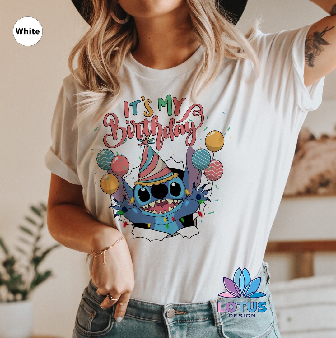 It's My Birthday Shirt, Stitch Birthday Shirt, Stitch Shirt, Disney ...