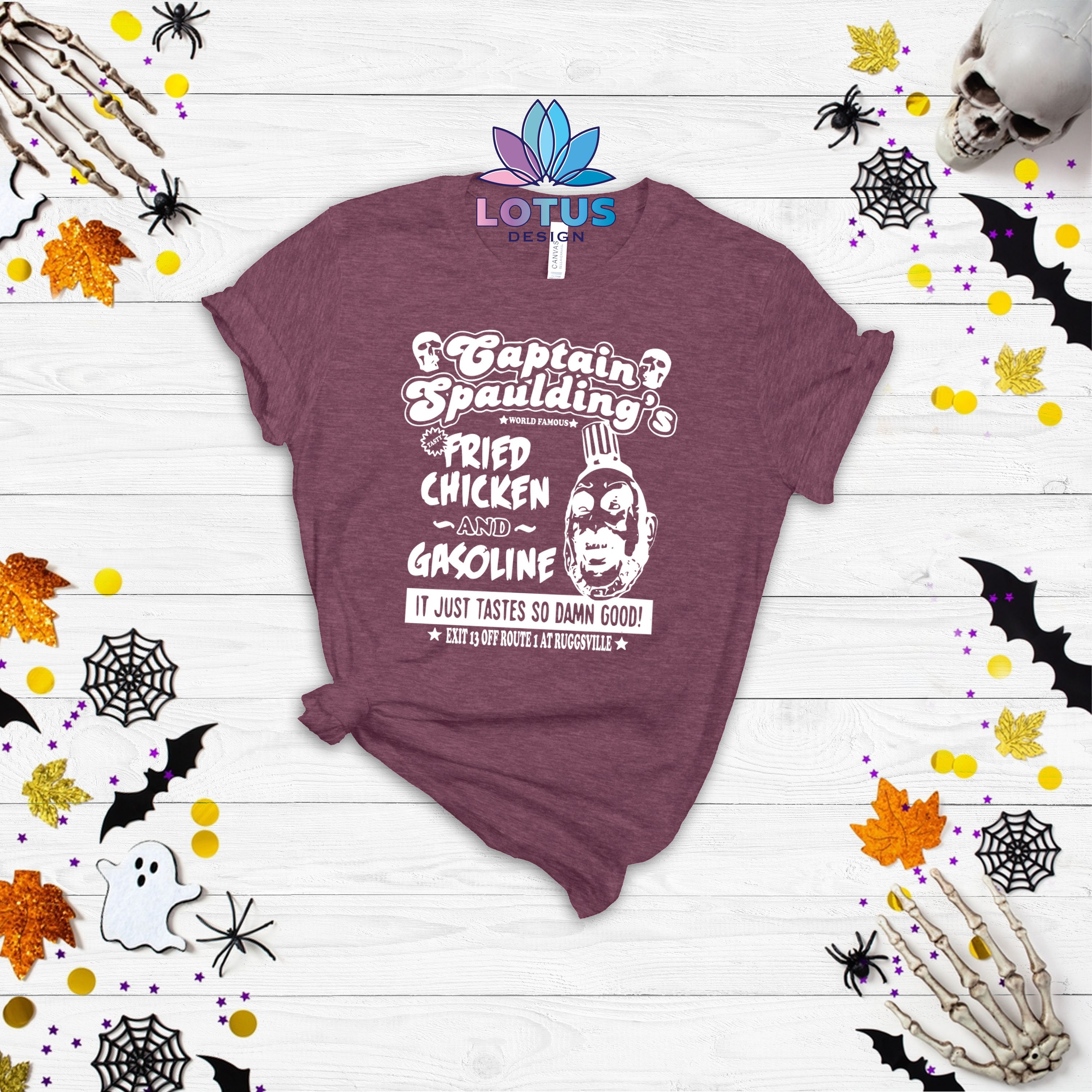 Captain Spaulding's Fried Chicken T-shirt, House of 1000 Corpses Shirt ...