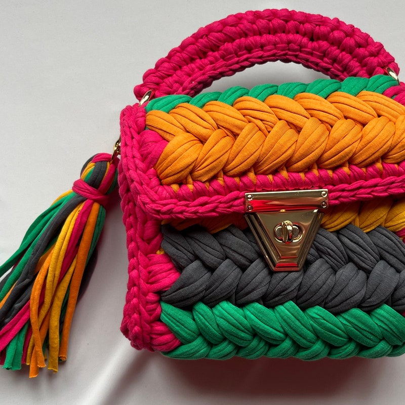Handbag Colorful - Etsy