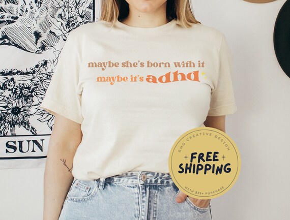 ADHD Shirt Mental Health Shirt Mental Health Gifts - Etsy