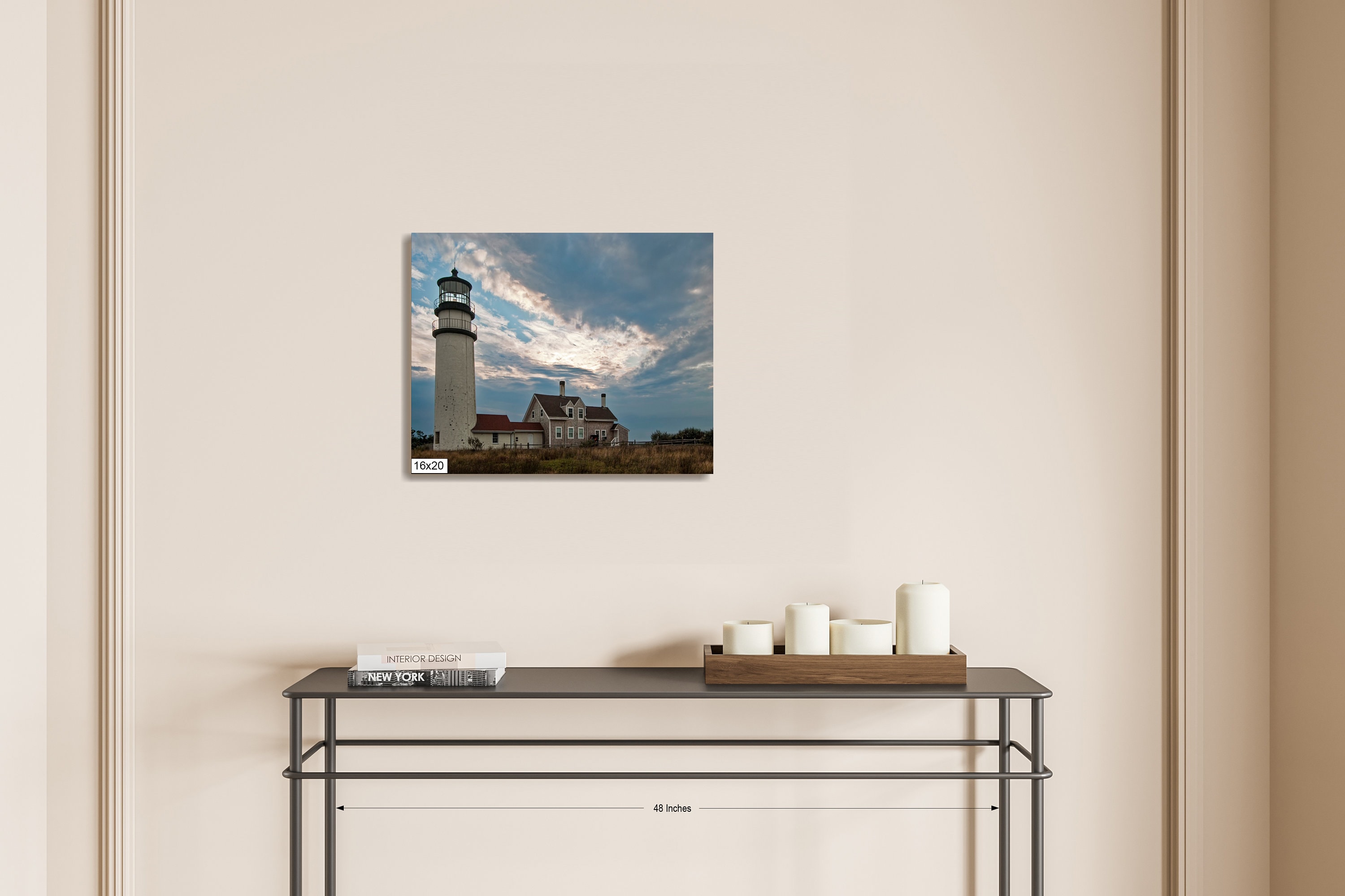 Cape Cod Lighthouse, Highland Lighthouse Truro MA Canvas Print, Cape ...