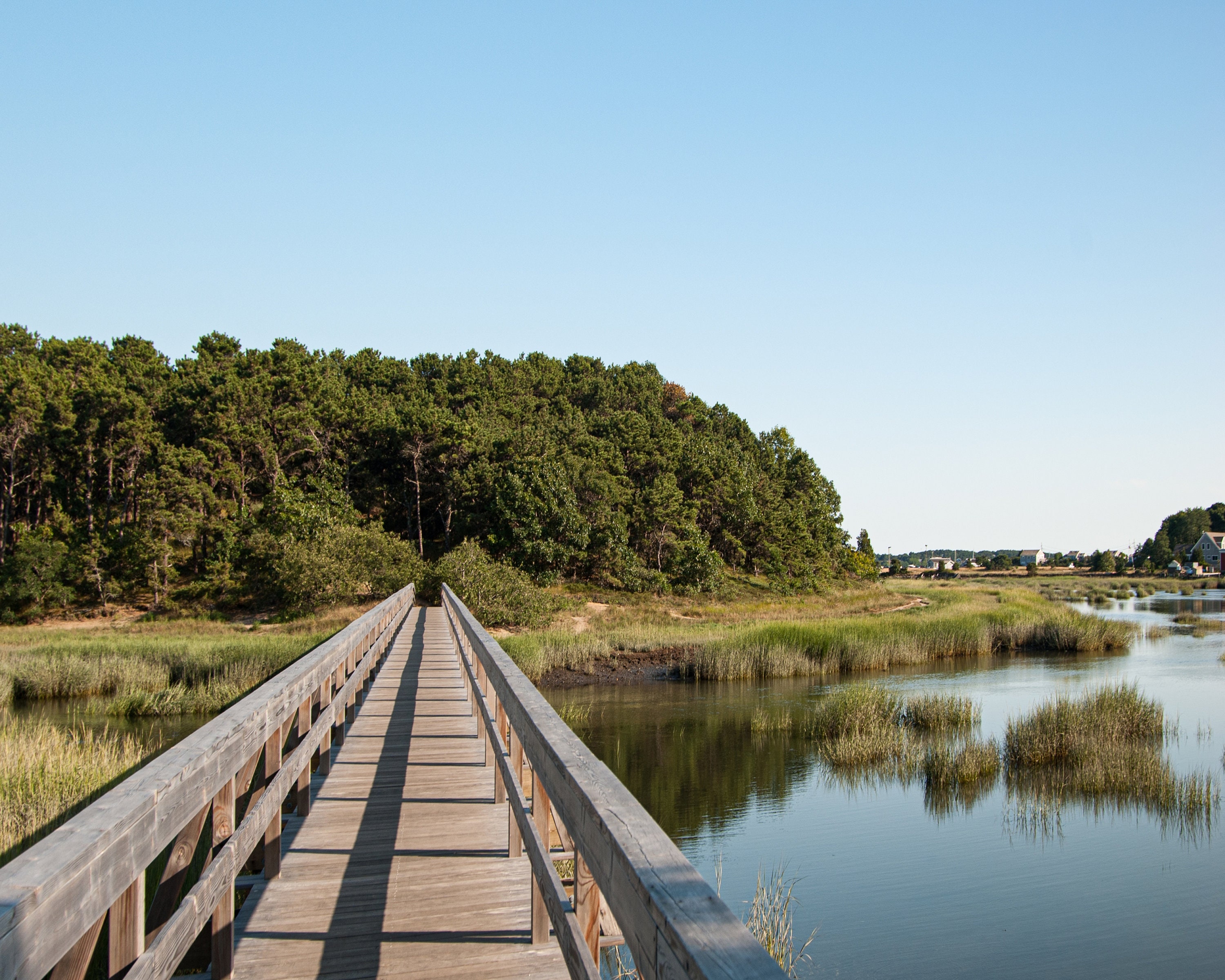 Wellfleet Marsh, Uncle Tim's Bridge, Cape Cod, MA - Tranquil Landscape ...