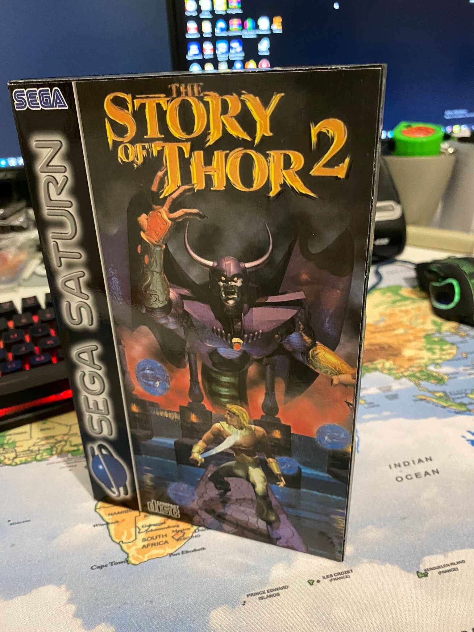 The Story of Thor 2 - PAL Version - SEGA SATURN - the Cd Inside is ...