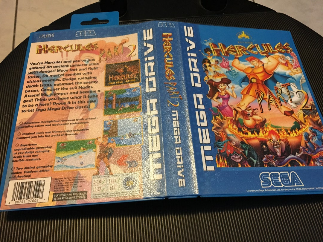 Hercules 2 - PAL Version - SEGA Mega Drive GENESIS - Etsy