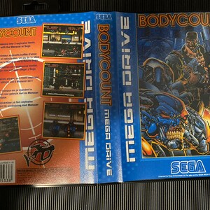 Bodycount - PAL Version - SEGA Mega Drive GENESIS - Etsy