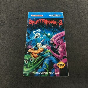 Splatterhouse 2 - USA Version - SEGA Mega Drive GENESIS - Etsy