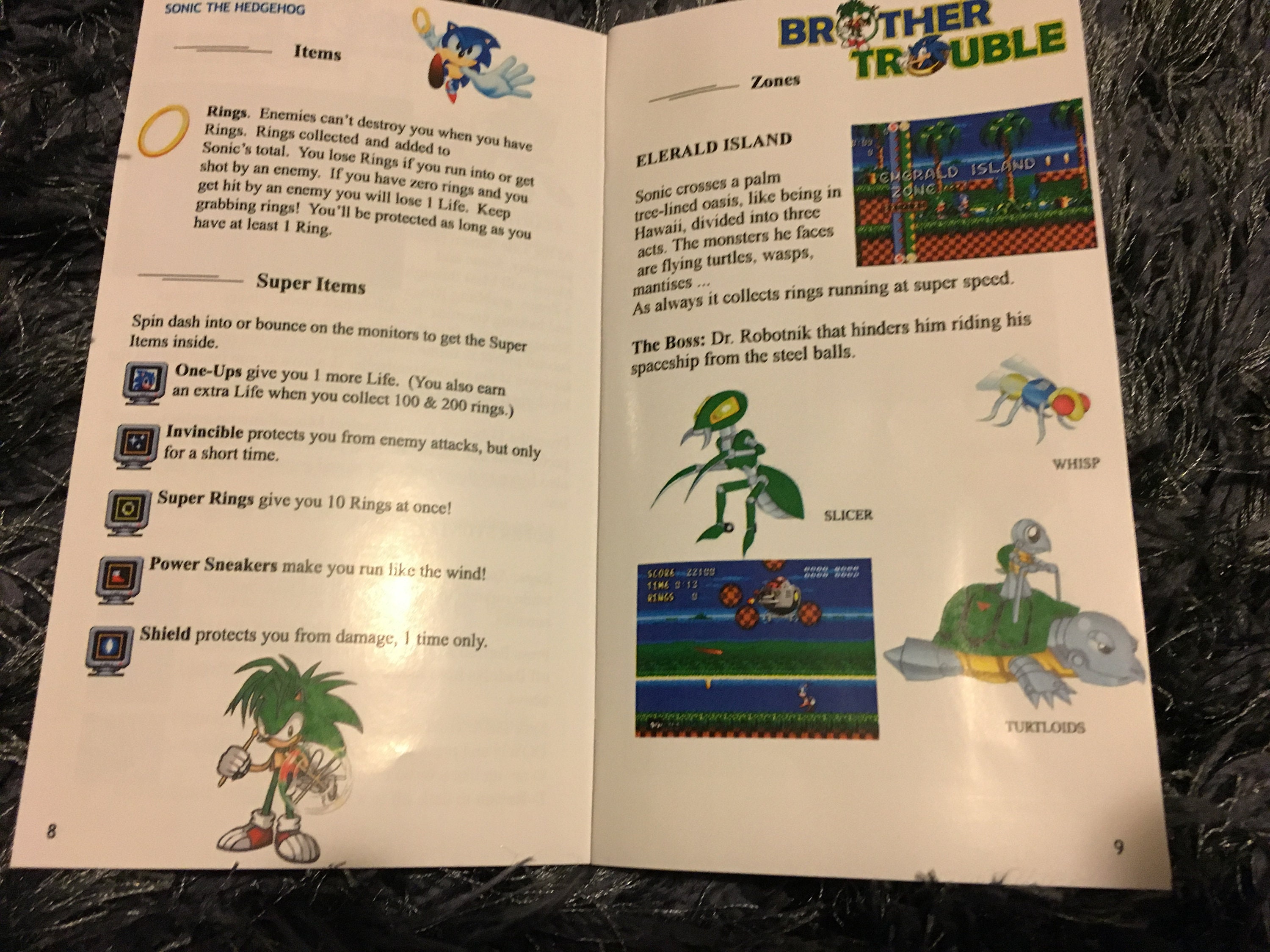 Sonic Brother - PAL Version - SEGA Mega Drive GENESIS - Etsy