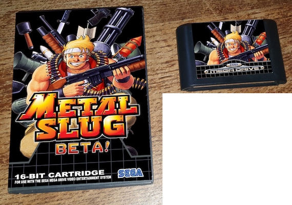 Metal Slug Beta 2 PAL Version SEGA Mega Drive GENESIS Etsy