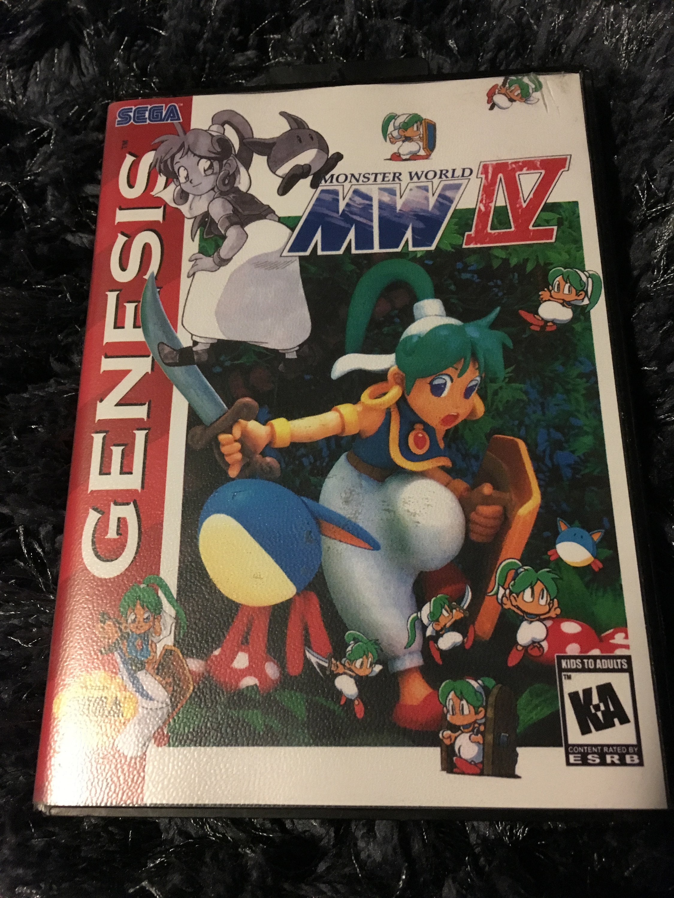 Wonder Boy Monster World 4 - USA Version - SEGA Mega Drive GENESIS - Etsy