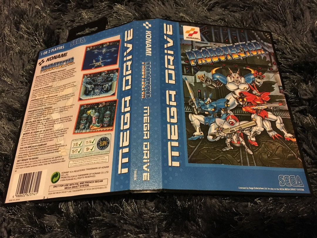 Probotector - PAL Version - SEGA Mega Drive GENESIS - Etsy