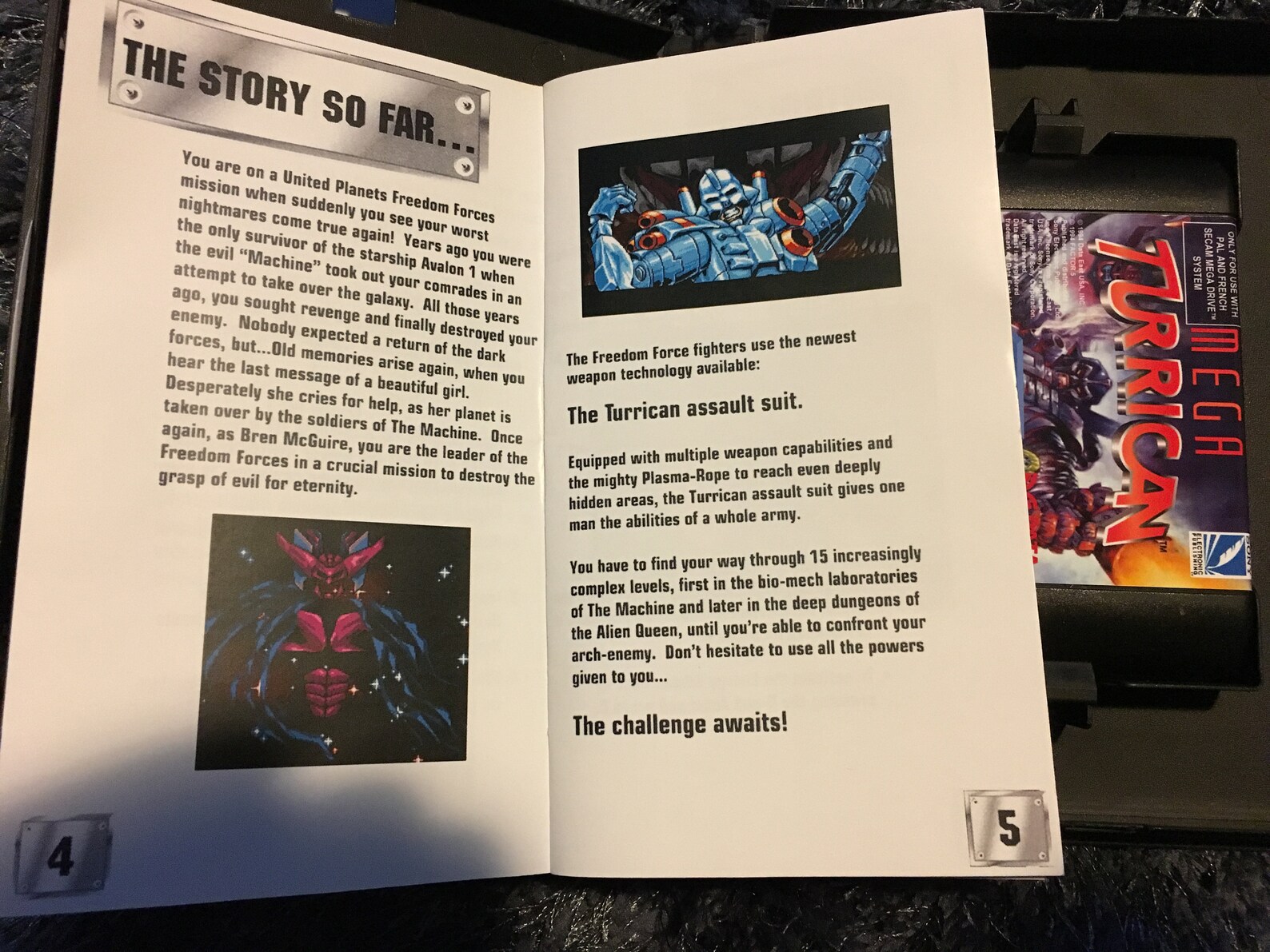 Mega Turrican - PAL Version - SEGA Mega Drive GENESIS - Etsy