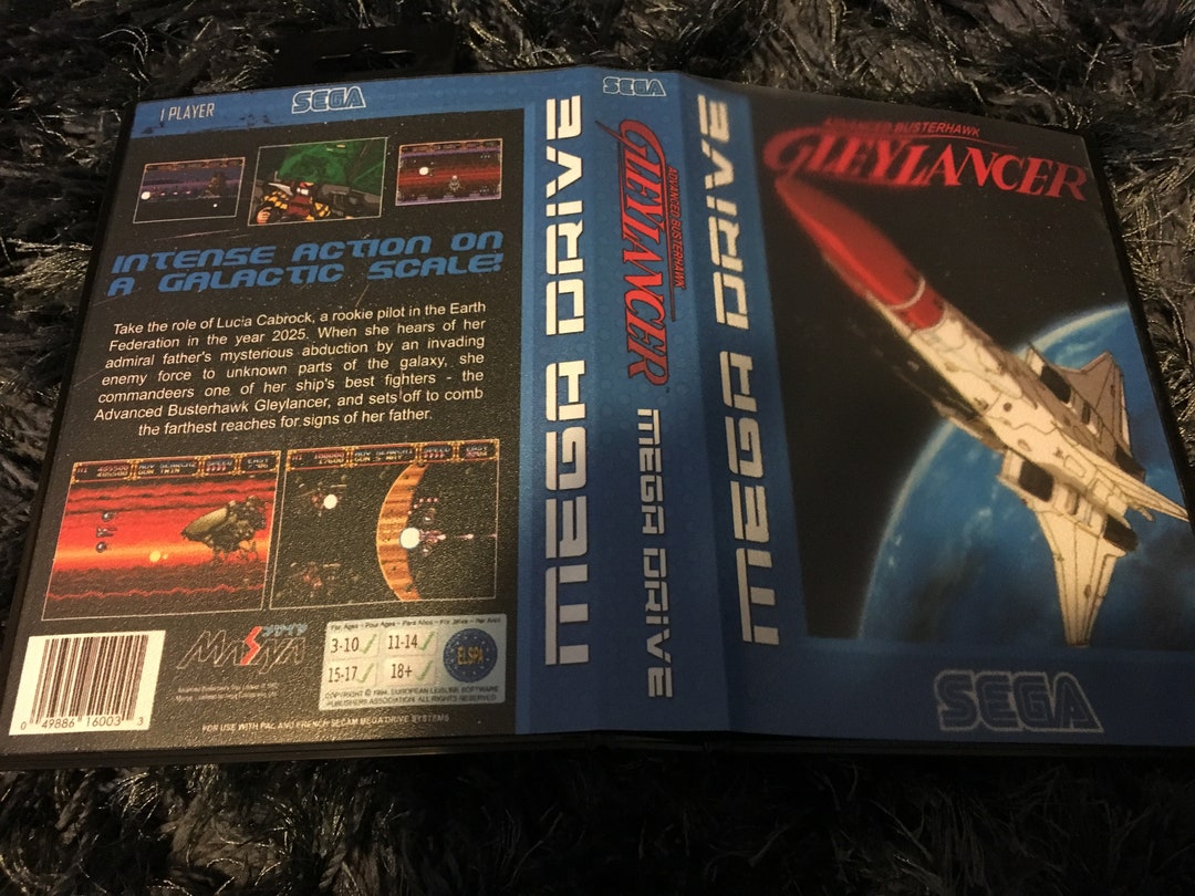 Gley Lancer - PAL Version - SEGA Mega Drive GENESIS - Etsy