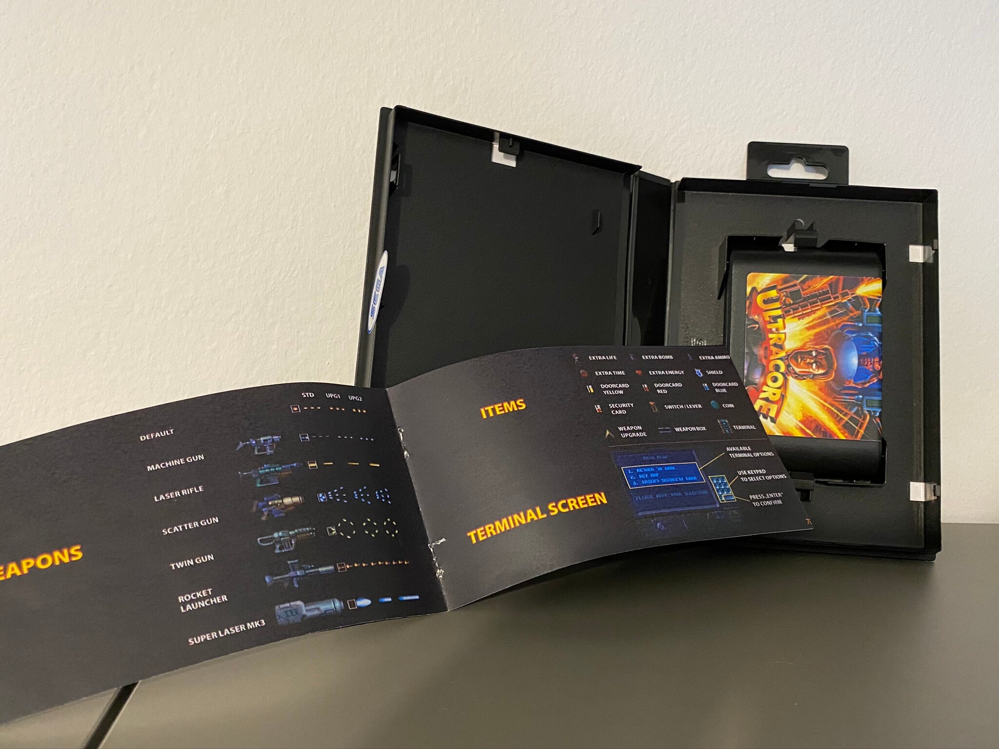 Ultracore - PAL Version - SEGA Mega Drive GENESIS - Etsy Ireland