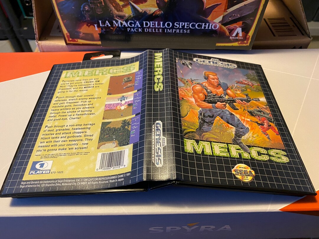 Mercs - USA Version - SEGA Mega Drive GENESIS - Etsy