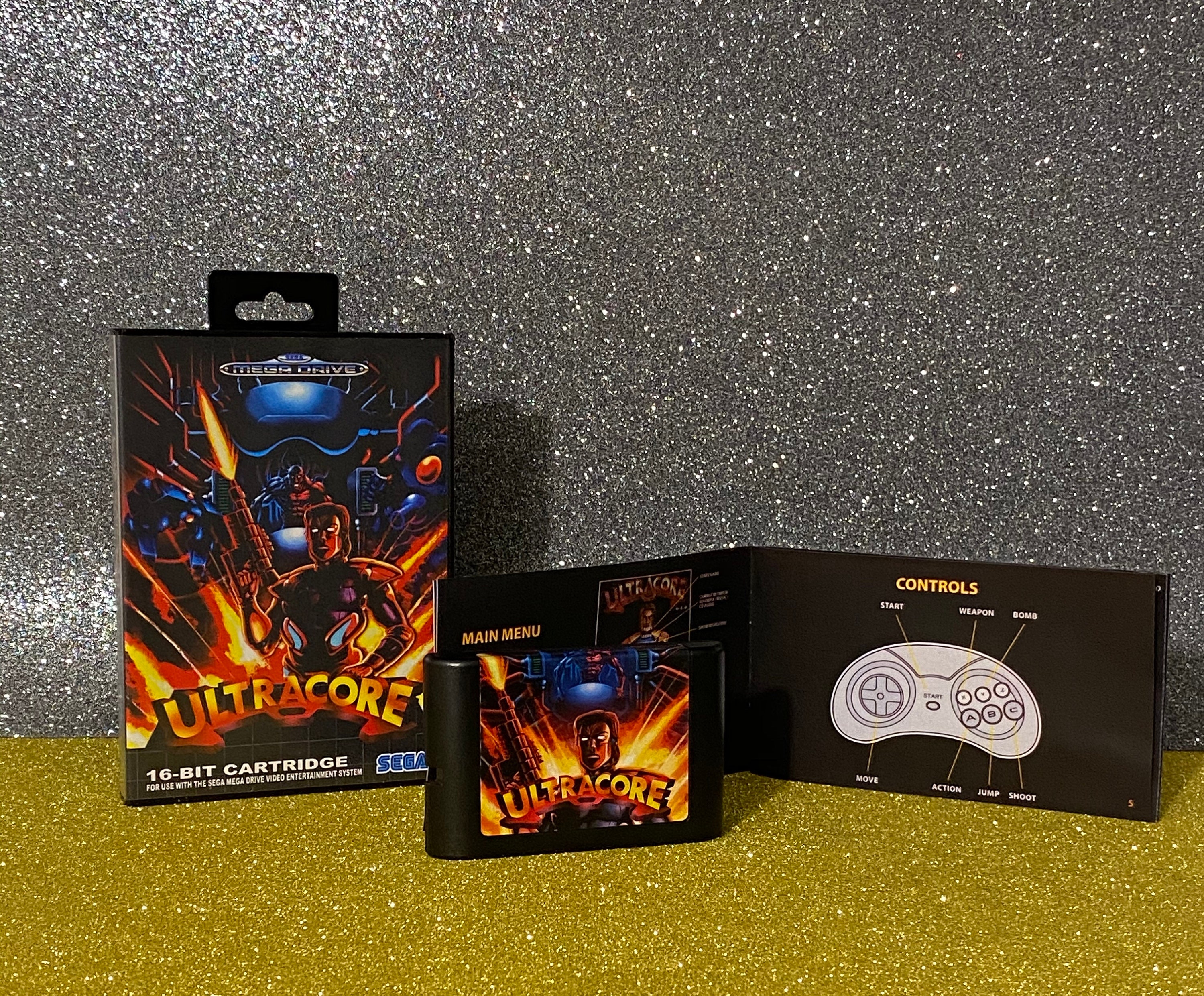 Ultracore - PAL Version - SEGA Mega Drive GENESIS - Etsy Ireland