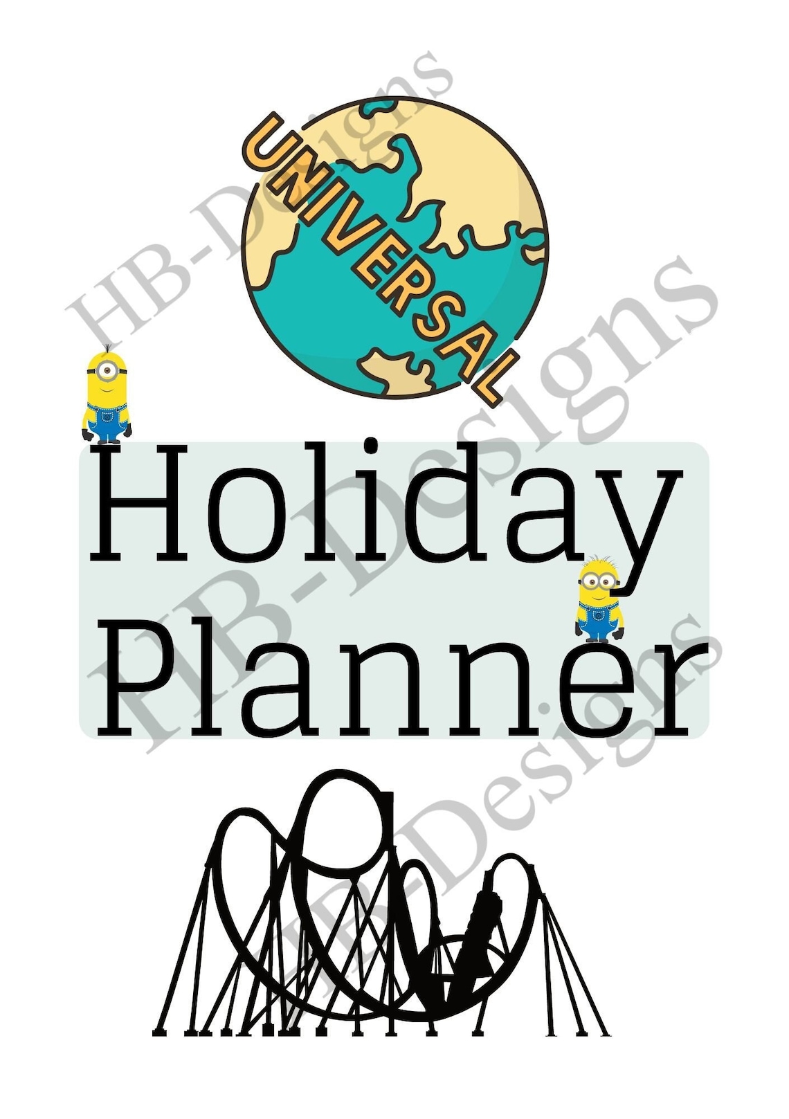 14 Day Universal Orlando Planner / Organiser / Digital Download ...
