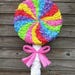Rainbow Lollipop Pinata - Etsy