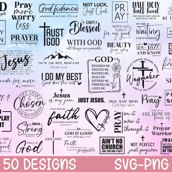 Scripture Svg - Etsy
