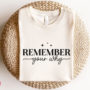 Remember Your Why SVG Motivational Svg Inspirational Svg - Etsy