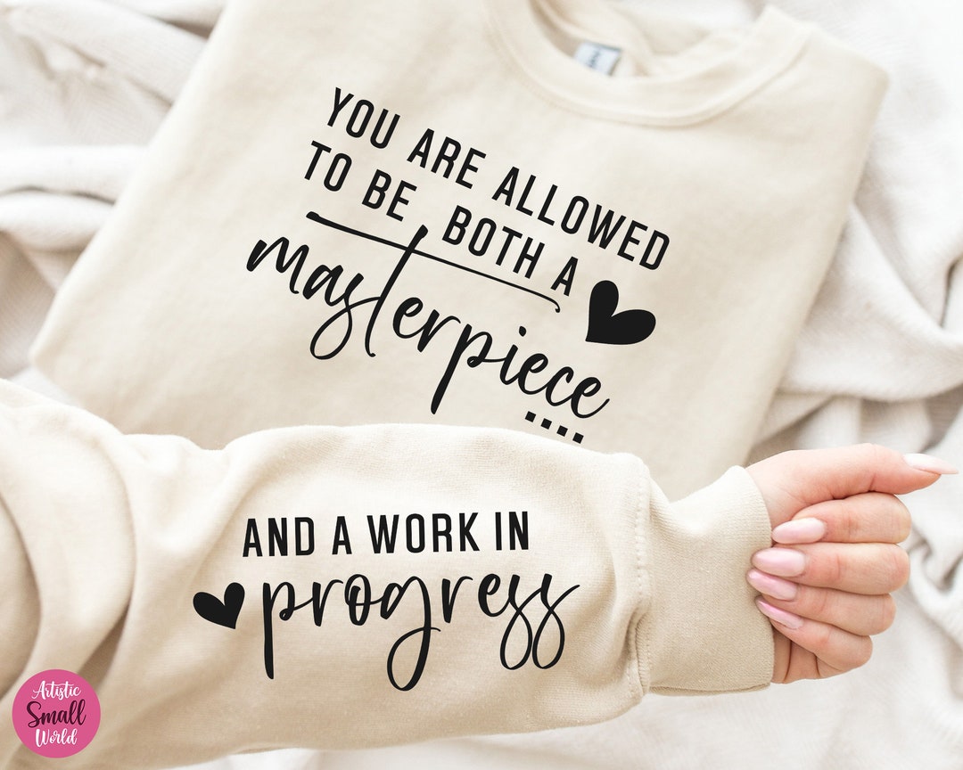 Inspirational SVG, Motivational Svg, Mental Health Svg, Masterpiece and ...