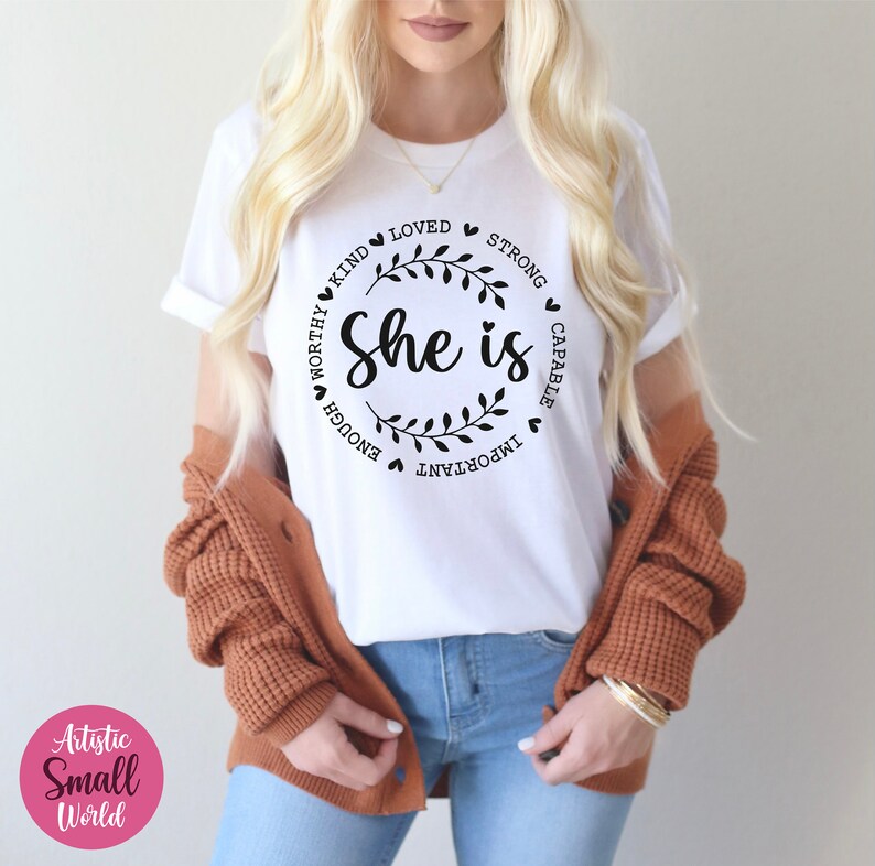 She is SVG Motivational Svg Inspirational Svg She is Strong - Etsy