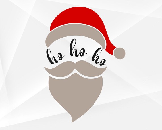 Ho Ho Ho SVG Christmas Svg Santa Svg Winter Svg Santa Cut - Etsy