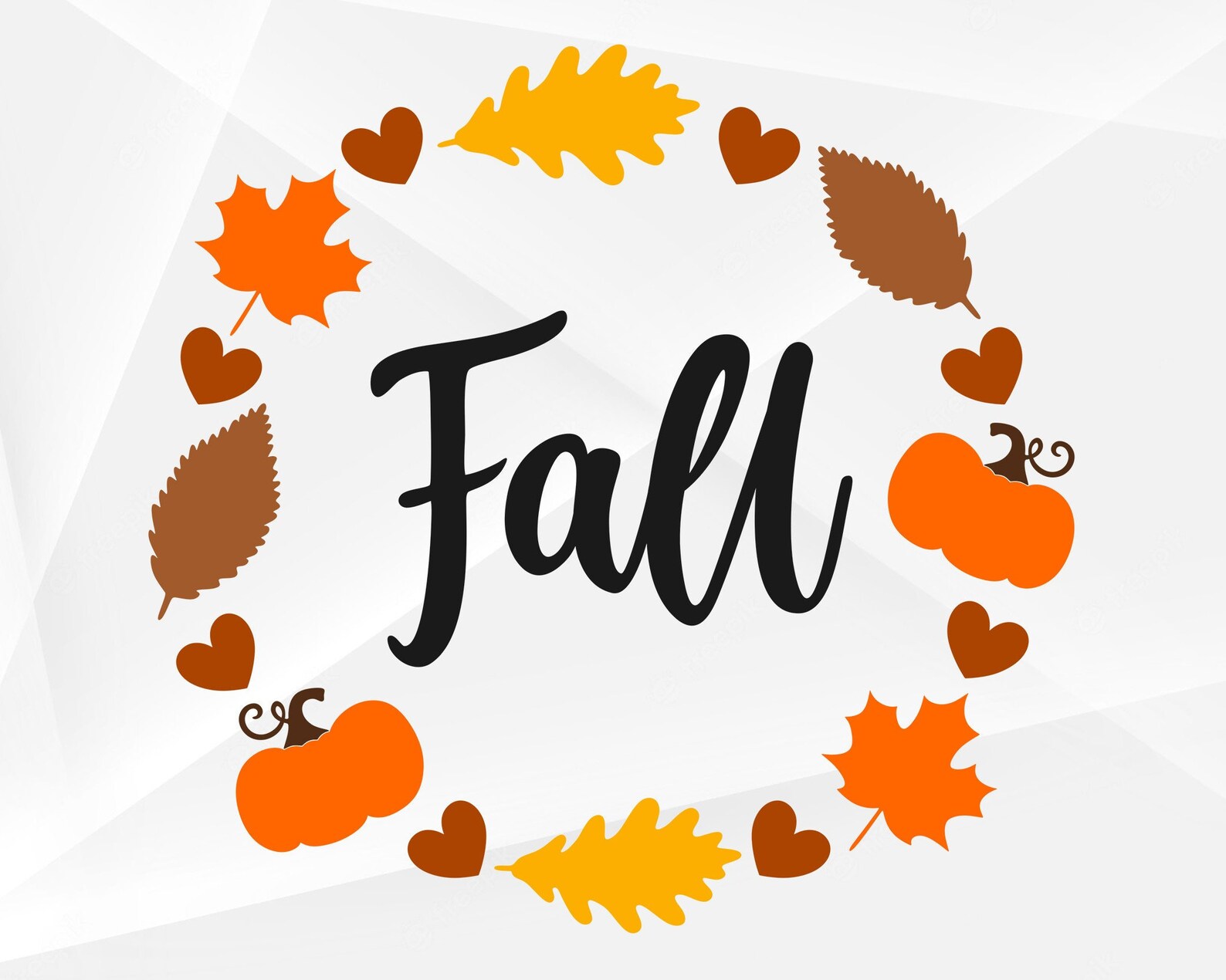 Fall Circle SVG Fall Svg Autumn Svg Hello Fall Svg Fall - Etsy