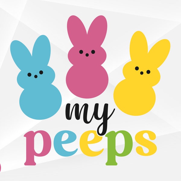 Peeps Svg - Etsy