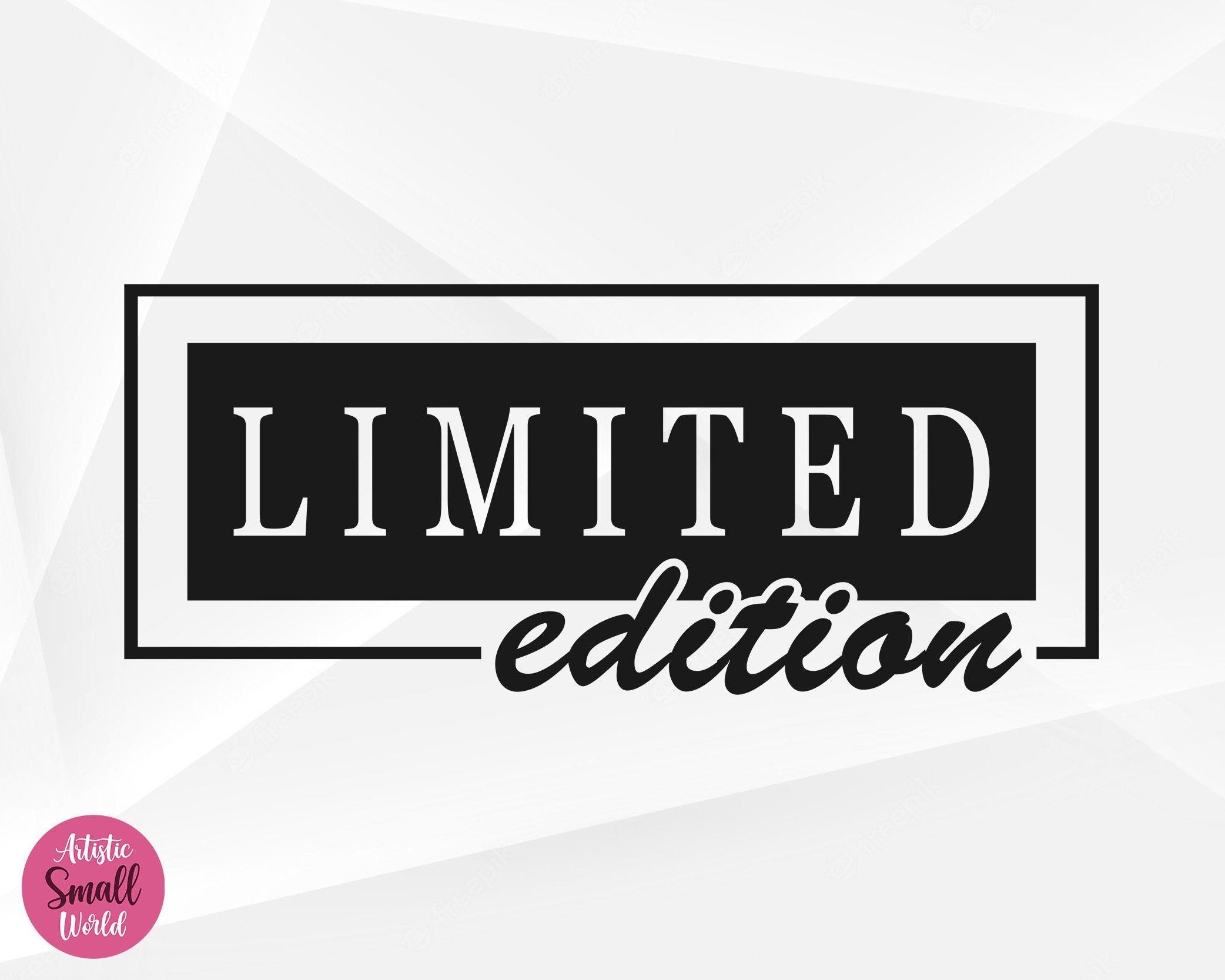 Limited Edition SVG Motivational Svg Limited Edition Cut - Etsy
