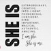 She is Me SVG, I Am She Svg, Woman Affirmation Svg, She is Me Cut Files ...