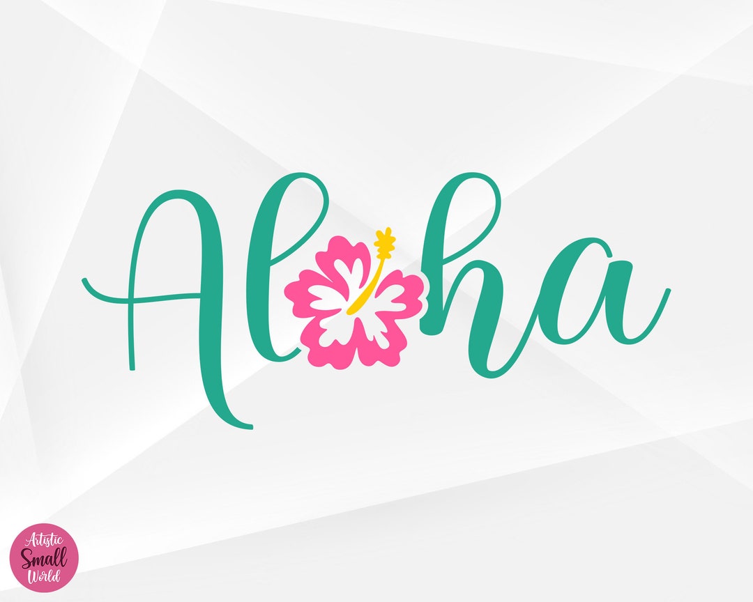 Aloha SVG, Hibiscus Svg, Summer Svg, Summer Shirt Svg, Vacation Svg ...