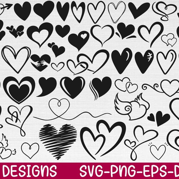 Cuore svg - Etsy Italia
