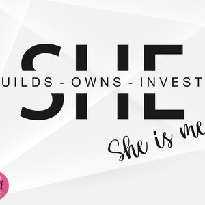 She is Me SVG I Am She Svg Woman Affirmation Svg She is Me - Etsy