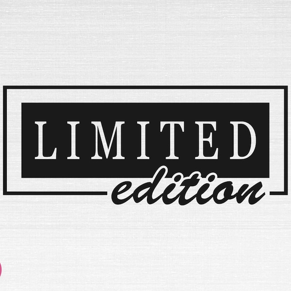 Limited Edition Svg - Etsy