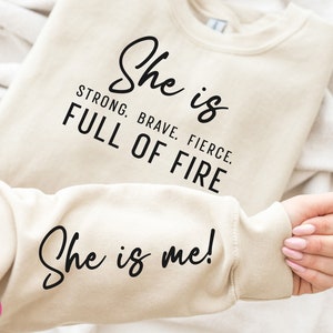 She is Me SVG, She is Strong Svg, Motivational Svg, Inspirational Svg ...
